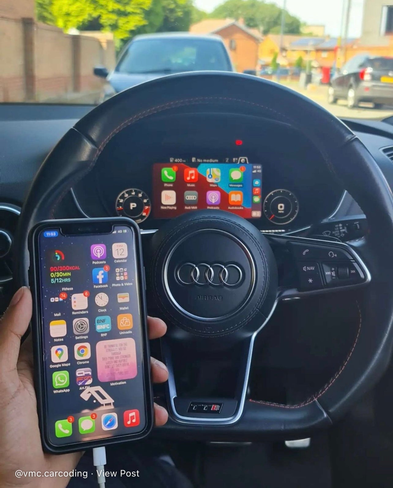 Audi Smartphone Interface Activation